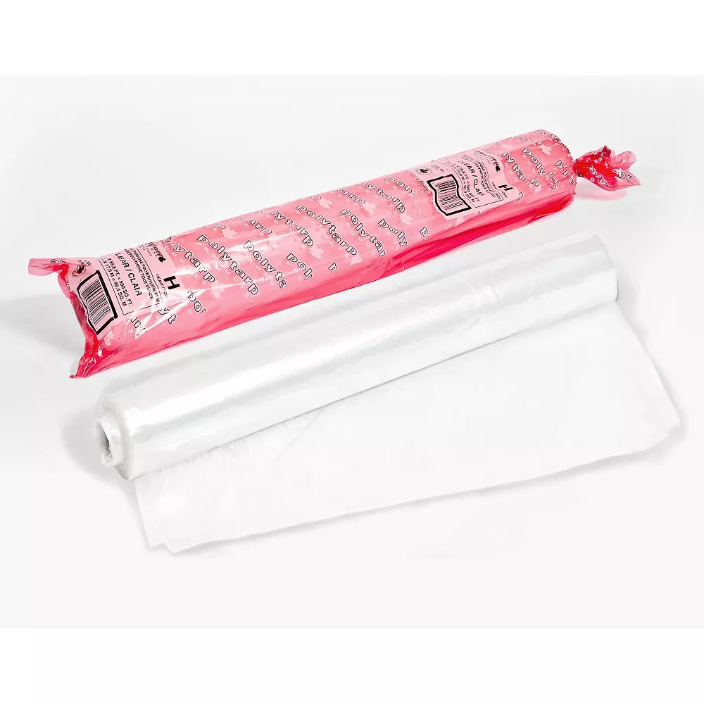 HDX 102-inch X 500 sq. ft. Heavy Poly Drop Sheet – Bayview Paints & Decor